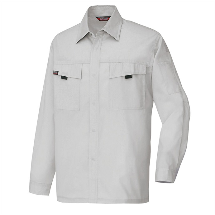 【楽天市場】アイトス AITOZ 長袖シャツ（男女兼用）（薄地） ユニセックス 5575 003.シルバーグレー：スポーツショップ グラスホッパー