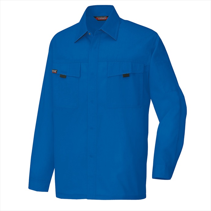 【楽天市場】アイトス AITOZ 長袖シャツ（男女兼用）（薄地） ユニセックス 5575 006.ロイヤルブルー：スポーツショップ グラスホッパー