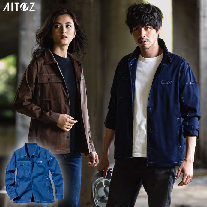 【楽天市場】アイトス AITOZ コーチジャケット（男女兼用） ユニセックス 50120 006.ブルー：スポーツショップ グラスホッパー