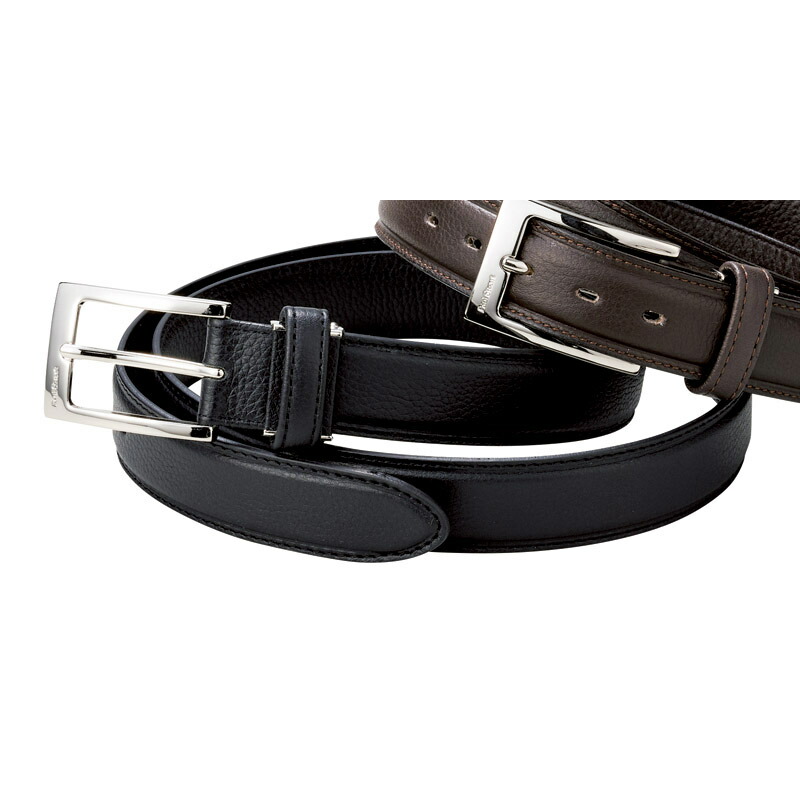 楽天市場】【送料無料】ゴールドファイル 紳士ベルト（ブラック