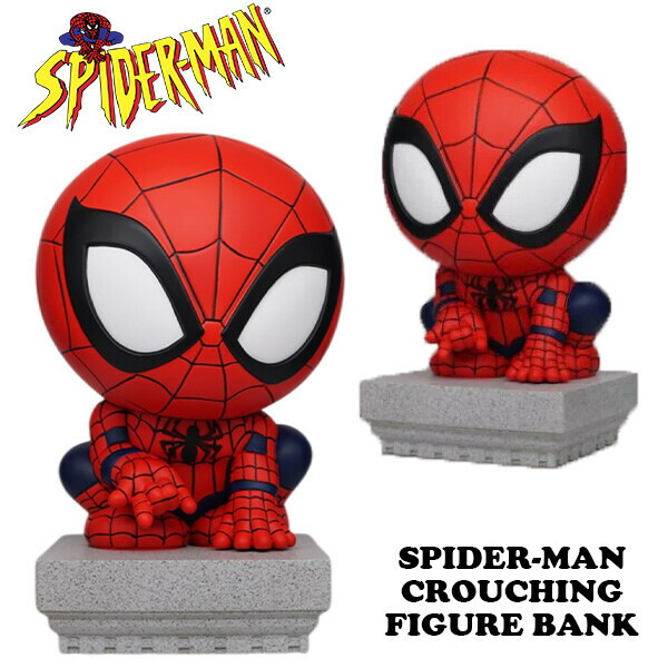 【楽天市場】【 スパイダーマン 】 Spider Man Coin Bank コインバンク：OutSide Box Furniture