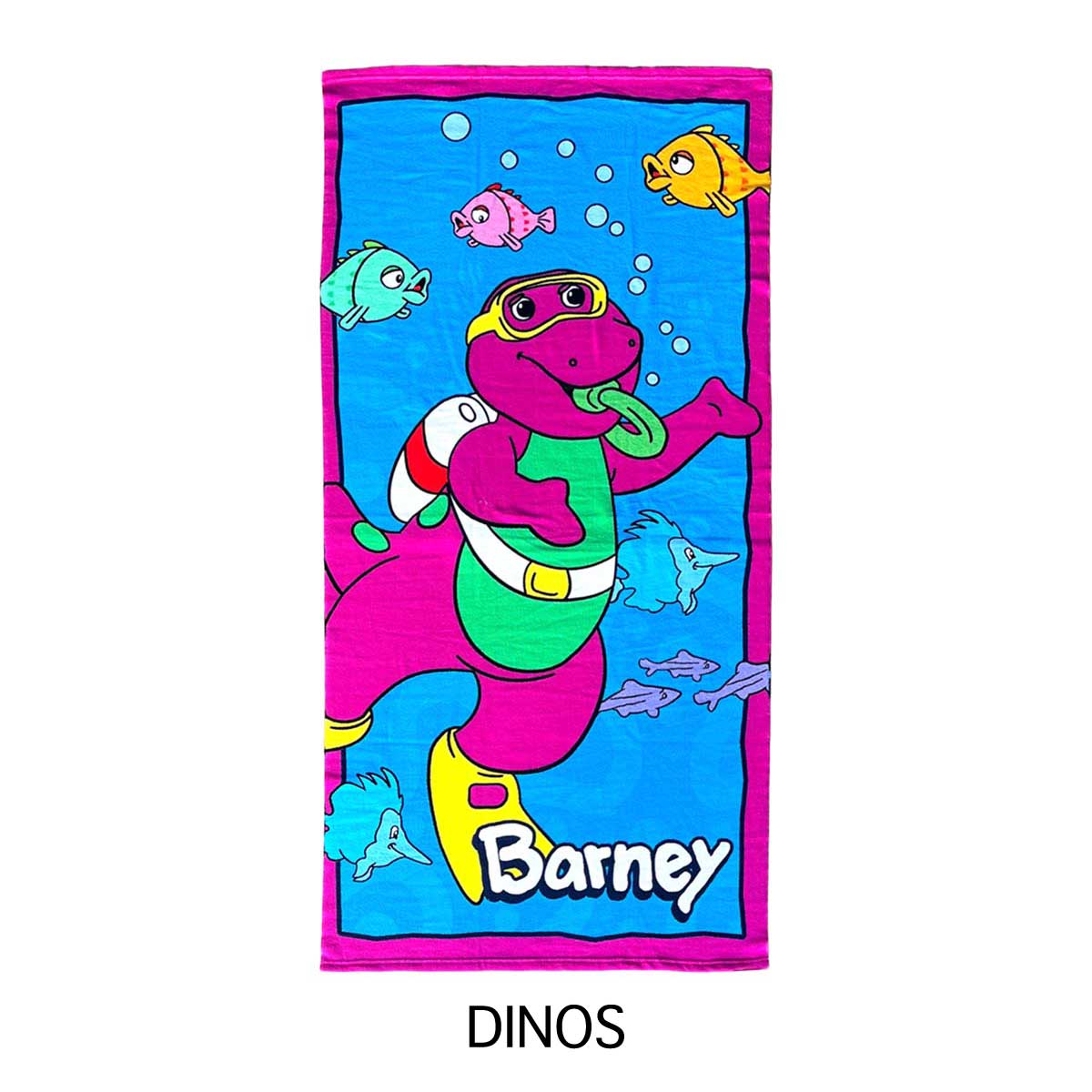 【楽天市場】【 バーニー&フレンズ 】 Barney & Friends BIG TOWEL ビッグタオル：OutSide Box Furniture