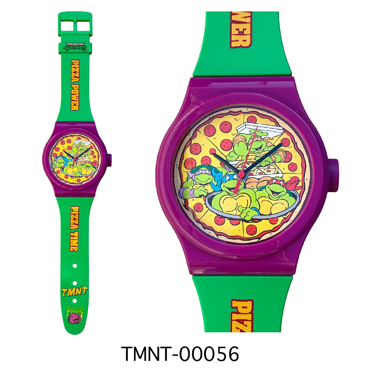 【楽天市場】【 タートルズ 】Teenage Mutant Ninja Turtles WALL WATCH (H.90cm) ウォール ...