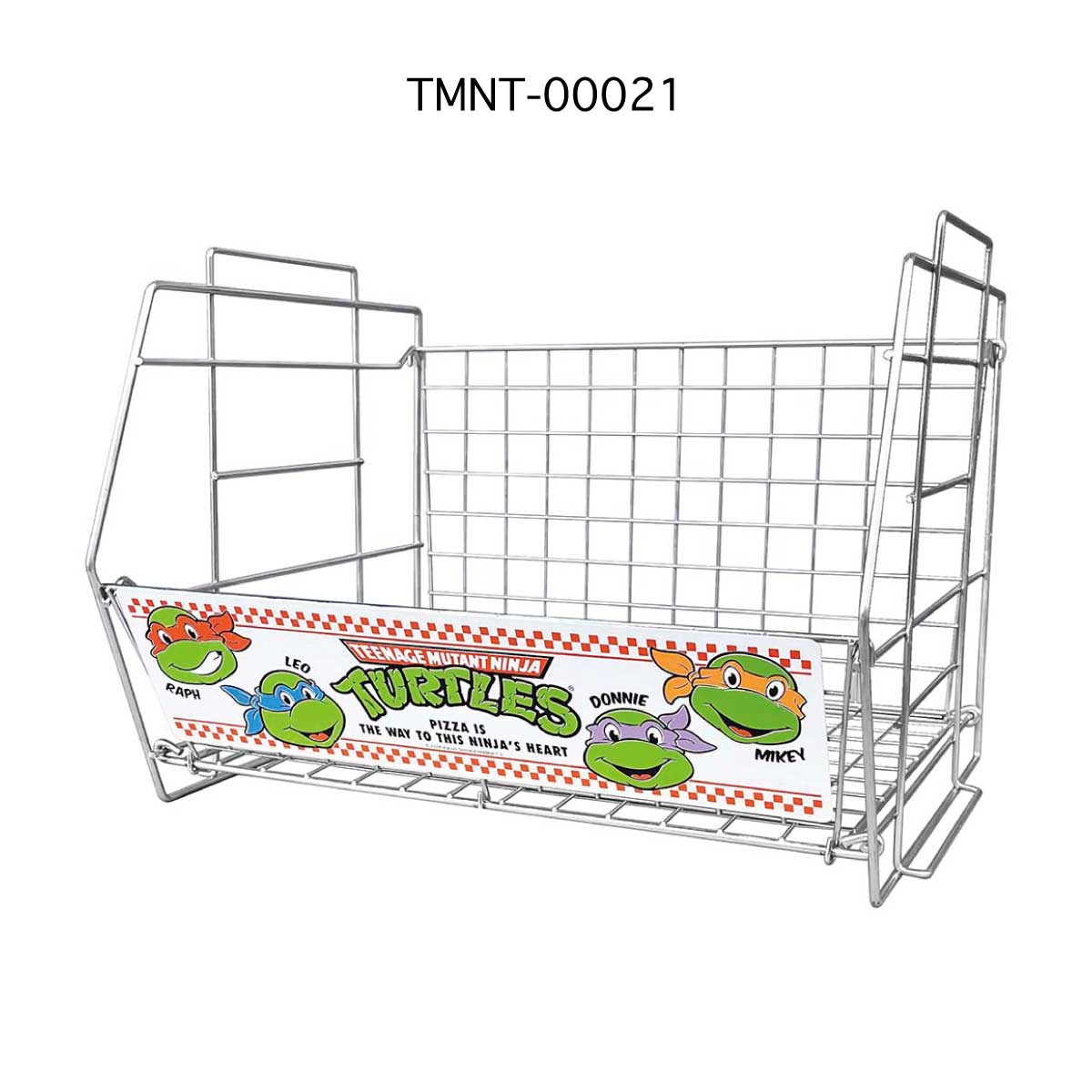 【楽天市場】【 タートルズ ホワイト 】Teenage Mutant Ninja Turtles 3STEP WIRE RACK スリー ...
