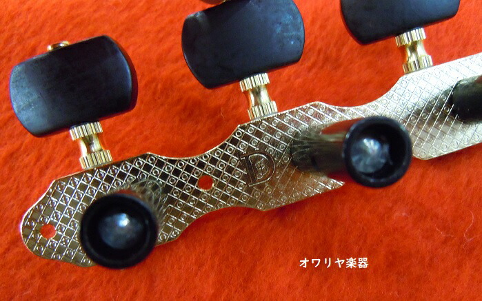 【楽天市場】糸巻/弦巻 クラシックギター・フラメンコギター用 木製ペグ ゴールデン・ブラック特別仕様Der Jung：おかげ様で創業100年 ...