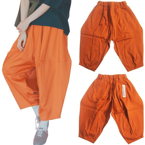 【楽天市場】nunuforme ヌヌフォルム 1(155)/2(163) オックスポインテッドパンツ オレンジ メール便OK ns-621-005a nunu ヌヌ 子供服 レディース 親子お ...