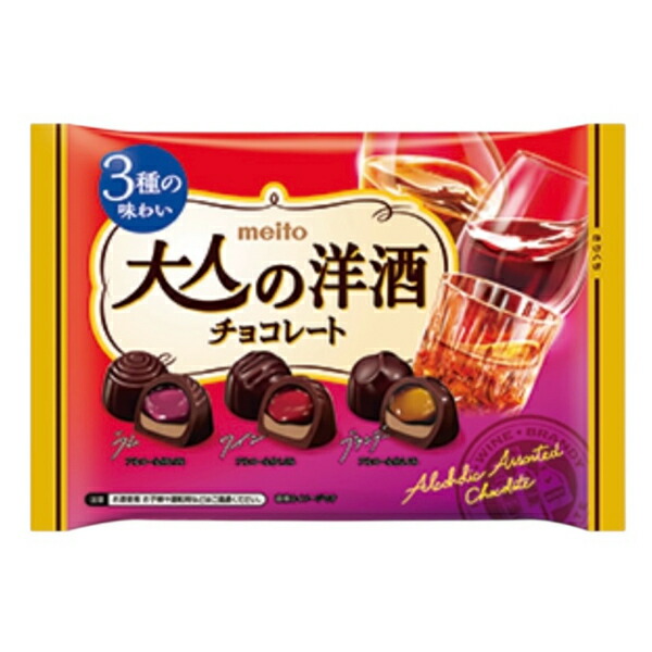 【楽天市場】名糖産業 大人の洋酒チョコレート 96g×6袋：おやつくん お菓子の専門店