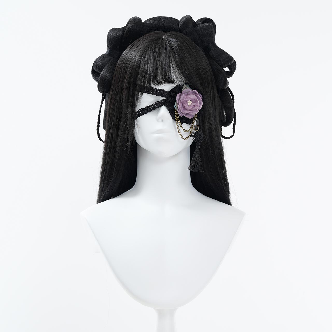 【楽天市場】夢現椿眼帯 黒色 ozzonjapan ozzoneste 雑貨 和ゴス 和ゴスロリ 和ゴシックロリータ 眼帯：オッズオンジャパン ...