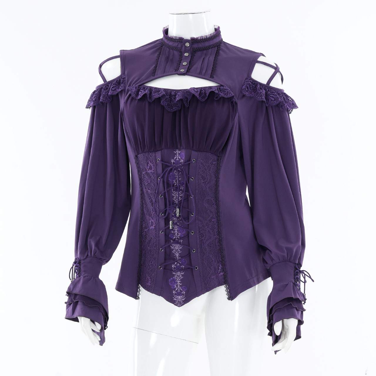 【楽天市場】Noble Harpy プルオーバー 紫色 ozzonjapan OZZANGELO フリル レース オッズアンジェロ：オッズオン ...