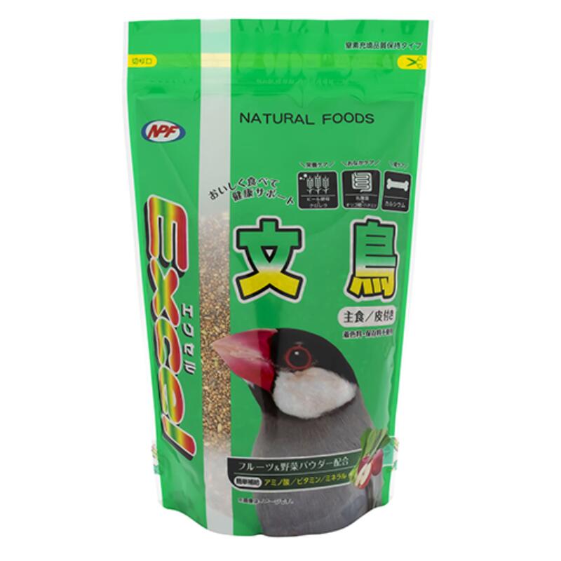 【楽天市場】文鳥のえさ|NPFエクセル文鳥600g【レターパックプラスOK】：ペットマーケットアニマル