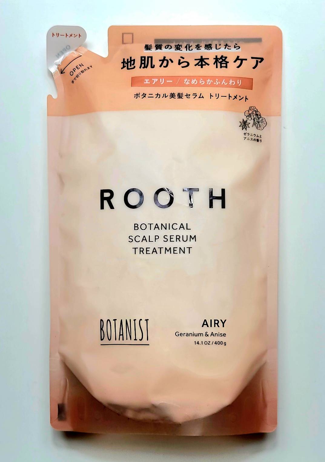 【楽天市場】[詰め替え] ROOTH ルース ボタニカルスカルプセラム トリートメント【エアリー】 400ml×1 BOTANIST (ボタニスト)：P-G-shop