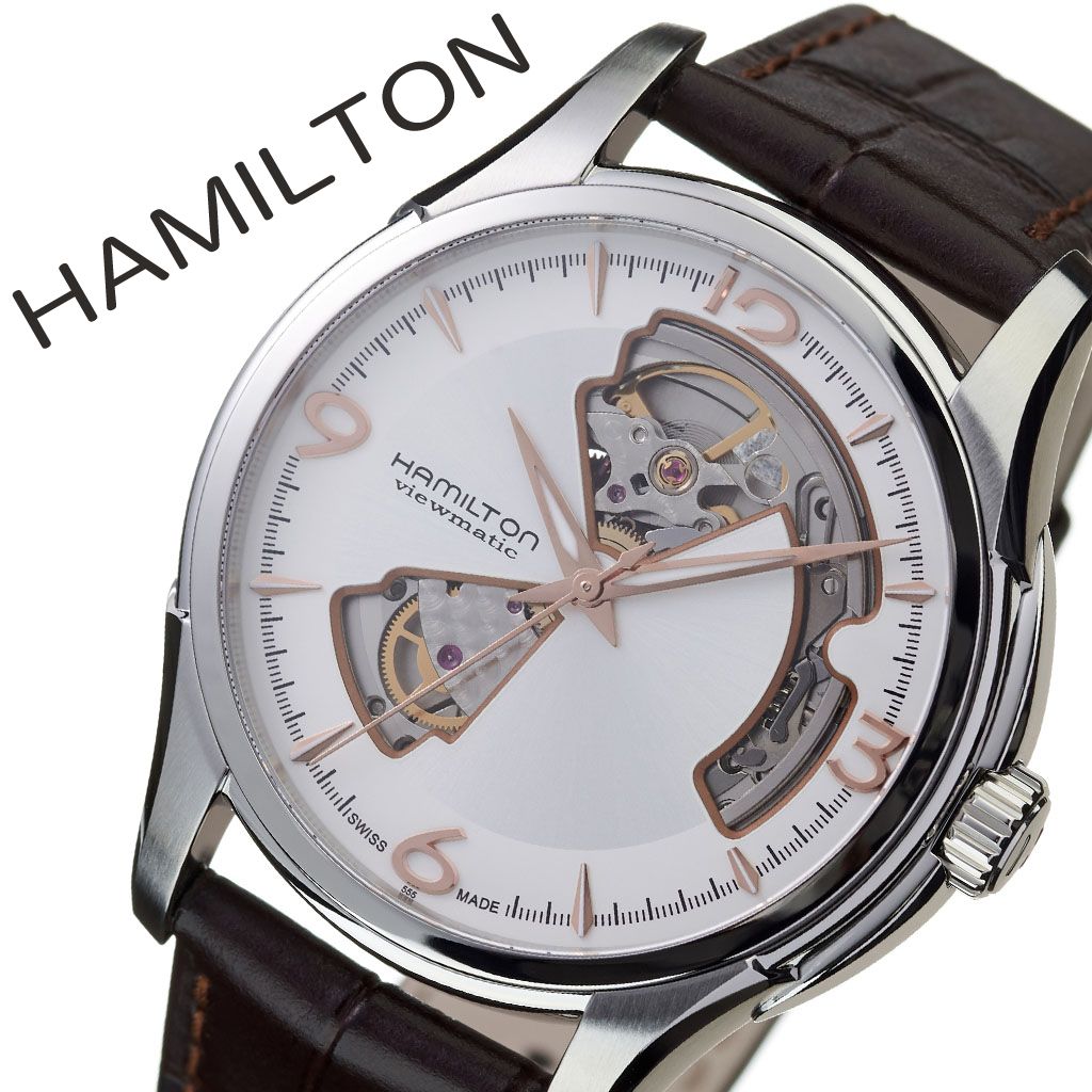 【楽天市場】ハミルトン 腕時計 HAMILTON 時計 ジャズマスター オープンハート ビューマチック JAZZMASTER OPEN ...