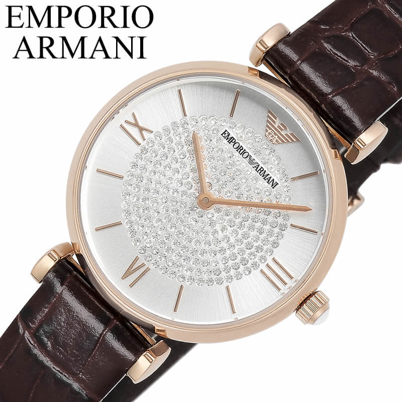 【楽天市場】エンポリオ アルマーニ 時計 EMPORIO ARMANI 腕時計 ジャンニ GIANNIT-BAR レディース/シルバー ...