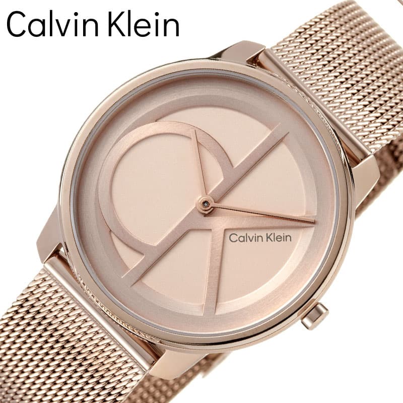 【楽天市場】カルバンクライン 腕時計 Calvin Klein 時計 アイコニック クォーツ レディース 女性 アナログ メタル メタルバンド ...