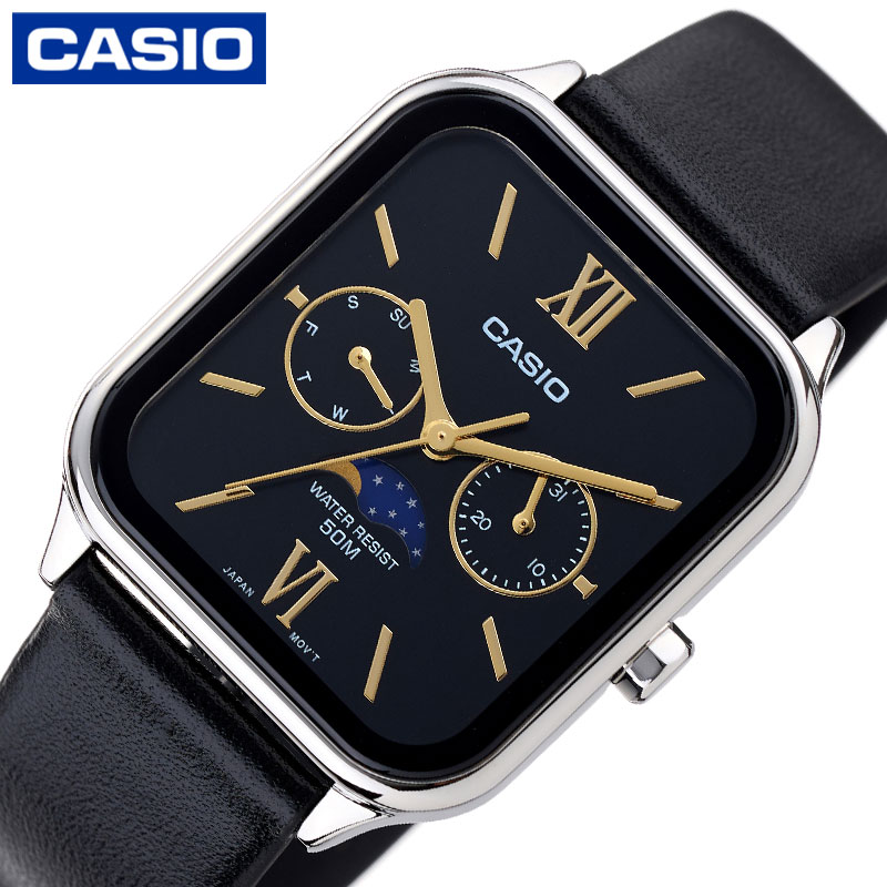 【楽天市場】【12%OFF \2,574-円引】カシオ 腕時計 CASIO 時計 カシオ CASIO スタンダード ムーンフェイズ ...