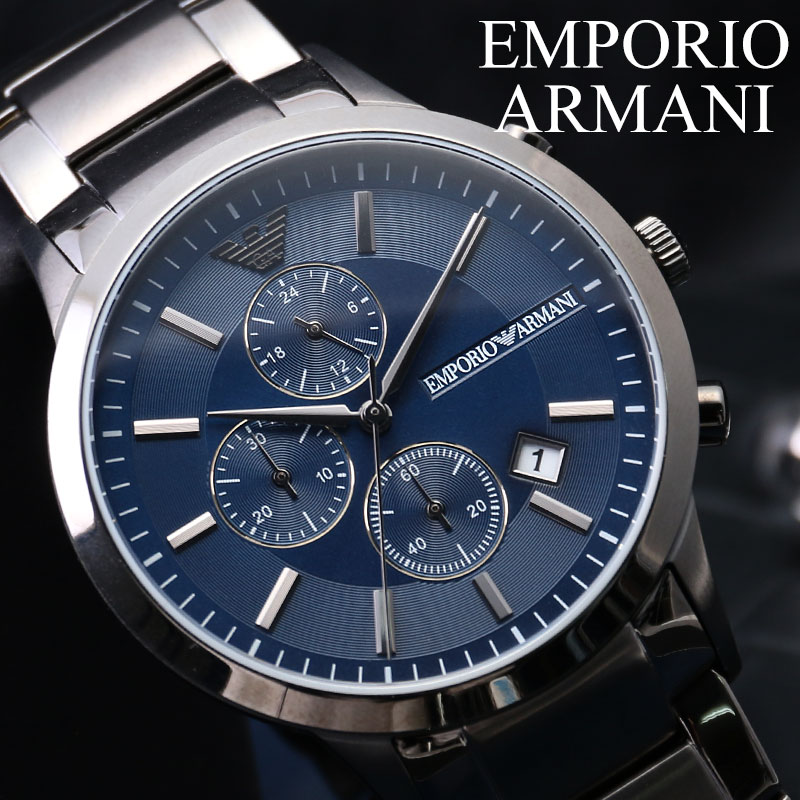【楽天市場】エンポリオアルマーニ 腕時計 EMPORIOARMANI 時計 エンポリオ アルマーニ EMPORIO ARMANI レナート ...