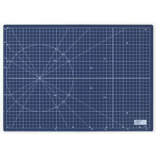 【楽天市場】オルファ ふたつ折りカッターマット A3 ネイビー 223BNV 1枚：ぱーそなるたのめーる