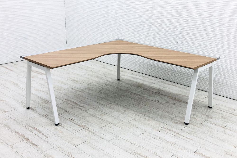 【楽天市場】コクヨ サイビ SAIBI L型デスク 中古 L字デスク 幅1800 木目天板 中古オフィス家具 1800/1800/720：Office idea