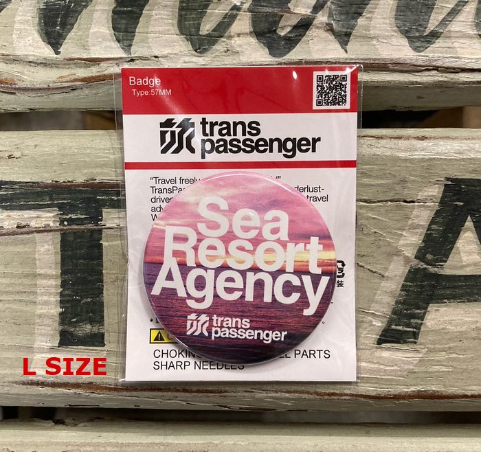 【楽天市場】trans passenger 缶バッジ 缶バッチ Lサイズ 57mm バッジ アクセサリー かわいい かっこいい ロゴ デザイン ...