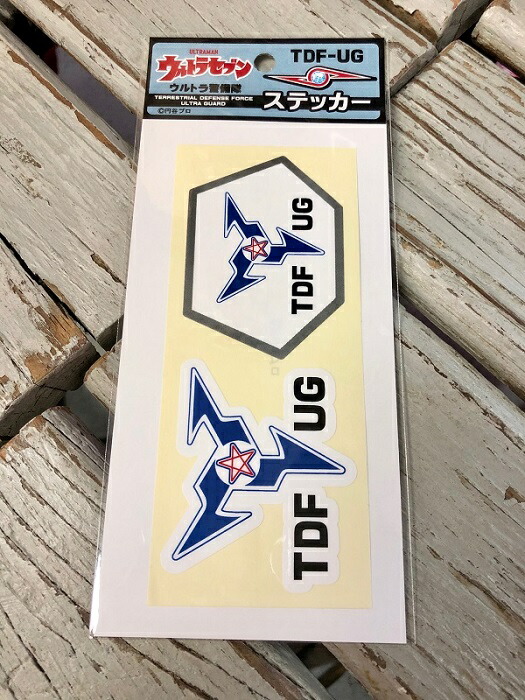【楽天市場】TDF-UG エンブレム バリュー ステッカー ウルトラセブン シール セット メール便対応：Pacific Sign