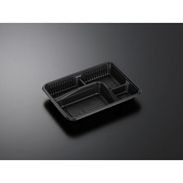 【楽天市場】【ケース販売】中央化学 使い捨て容器 CT仕切折R2.5A BK 身 （1ケース/800枚入）：PACKGARAGE