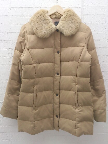 【楽天市場】 ARTICLE inconnu アーティクル アンコニュ ラビット ファー 長袖 ダウン ジャケット 9 AR ブラウン レディース 【中古】：フクワウチ