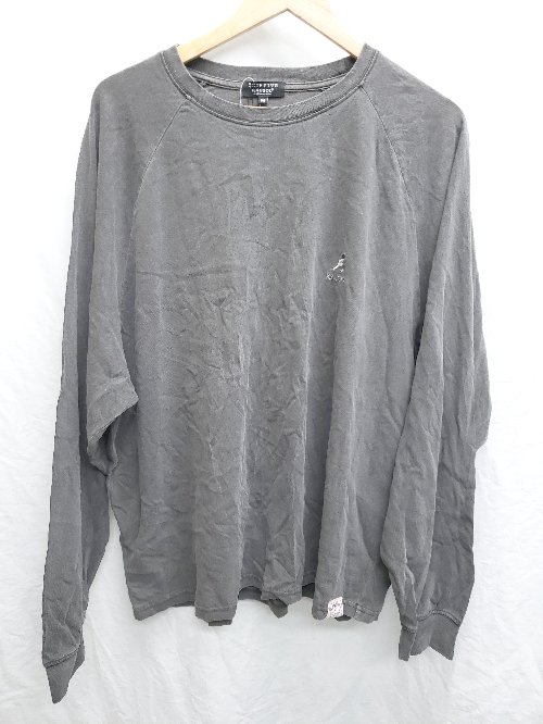 【楽天市場】 未使用 ZIP FIVE ジップファイブ × KANGOL カンゴール 長袖 Tシャツ カットソー サイズM ダークグレー メンズ P 【中古】：フクワウチ