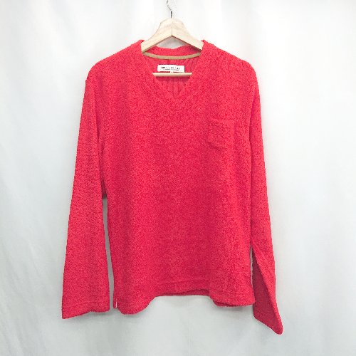 【楽天市場】 ⊇ Simplicite plus シンプリシテェプリュス Vネック 長袖 ニット セーター サイズ40 レッド レディース E ...