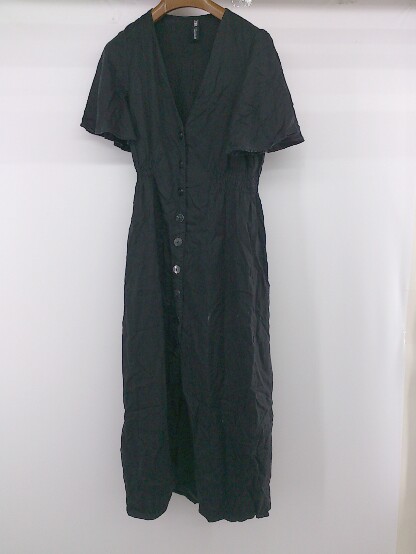 【楽天市場】 ZARA ザラ 半袖 ロング ワンピース サイズEUR XS USA XS MEX 24 ブラック レディース E 【中古】：フクワウチ