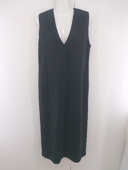 【楽天市場】 classicalelf クラシカルエルフ Vネック ノースリーブ ロング ワンピース サイズXL ブラック レディース E 【中古】：フクワウチ