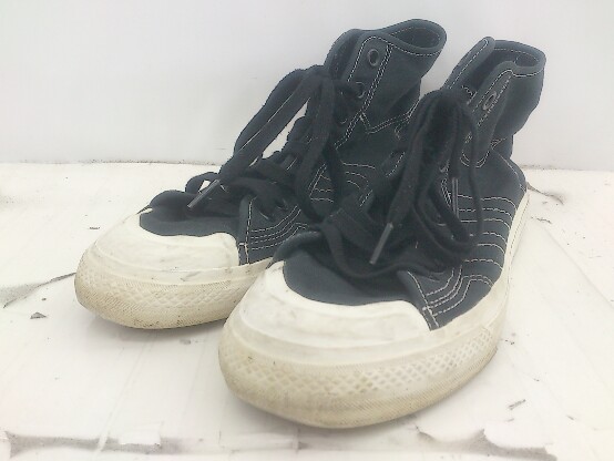 【楽天市場】 adidas NIZZA HI RF F34057 ハイカットスニーカー シューズ サイズ27cm ブラック メンズ E 【中古 ...