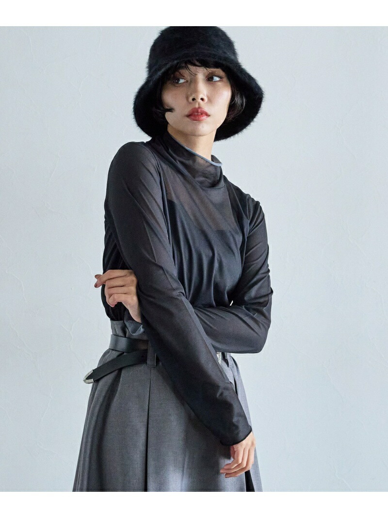 【楽天市場】【SALE／18%OFF】(W)アソートシアーハイネック PAGEBOY ページボーイ トップス カットソー・Tシャツ レッド ...