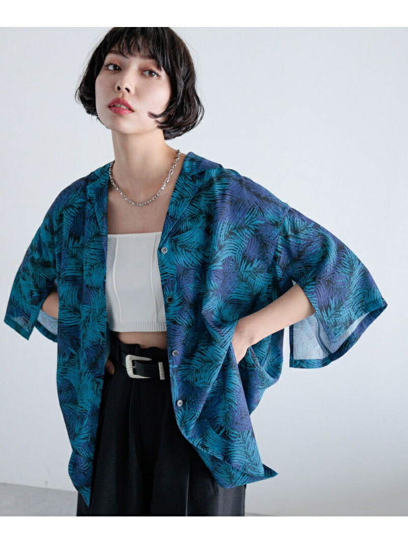 【楽天市場】【SALE／33%OFF】(W)サマーリゾートSHSS PAGEBOY ページボーイ トップス シャツ・ブラウス ブルー ピンク ...