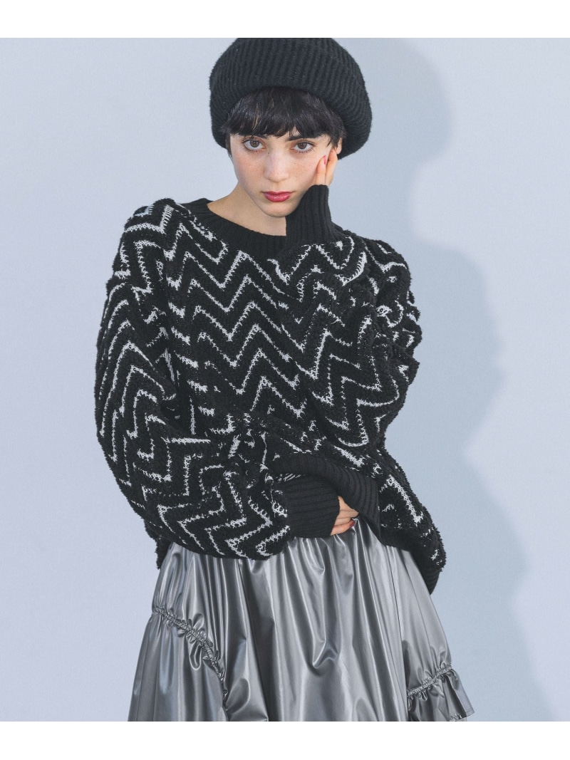 【楽天市場】【SALE／42%OFF】ギザループニットプルオーバー PAGEBOY ページボーイ トップス ニット ブルー ホワイト ブラック ...