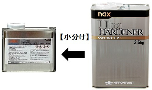 【楽天市場】nax ウルトラハードナー（硬化剤） 各種 400g/缶【小分け品 #10クイック #20スタンダード #30スロー 自動車補修 ...