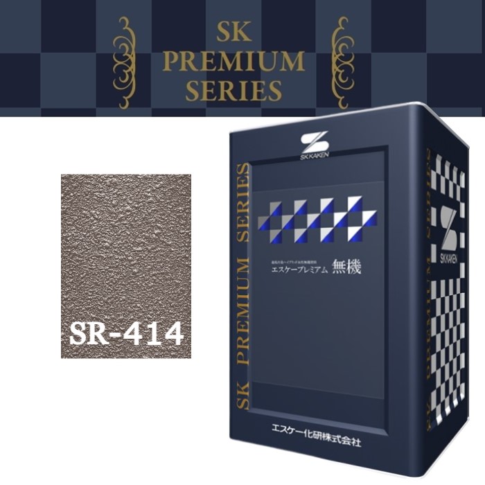 【楽天市場】エスケープレミアム無機 15kg 各艶 SR-414（B）【エスケー化研】＊代引決済不可、キャンセル不可：ペイントアンドツール
