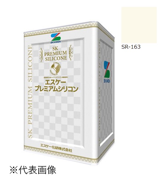 【楽天市場】エスケー弾性プレミアムシリコン 艶有 SR-163 15kg【エスケー化研】＊代引決済不可、キャンセル不可：ペイントアンドツール