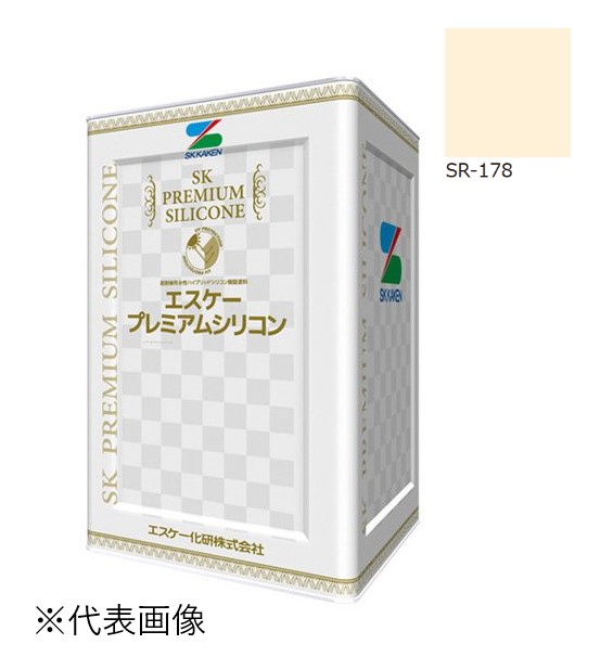 【楽天市場】エスケー弾性プレミアムシリコン 艶有 SR-178 15kg【エスケー化研】＊代引決済不可、キャンセル不可：ペイントアンドツール