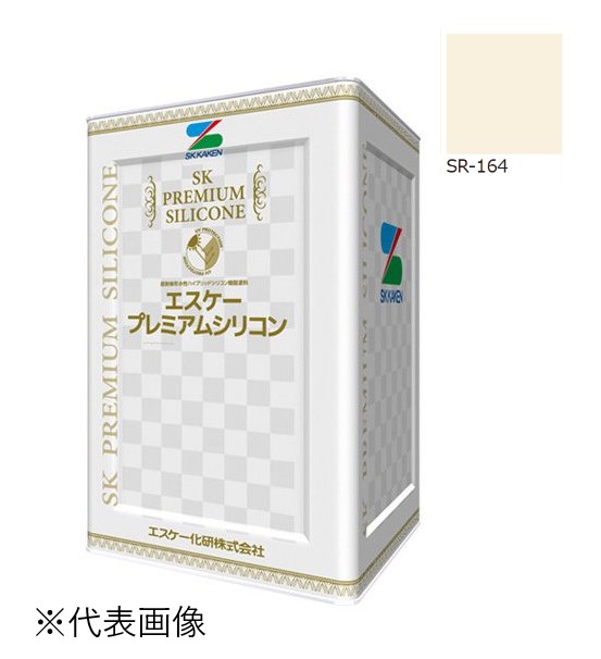 【楽天市場】エスケー弾性プレミアムシリコン 艶有 SR-164 15kg【エスケー化研】＊代引決済不可、キャンセル不可：ペイントアンドツール