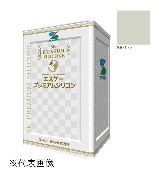 【楽天市場】エスケー弾性プレミアムシリコン 艶有 SR-177 15kg【エスケー化研】＊代引決済不可、キャンセル不可：ペイントアンドツール