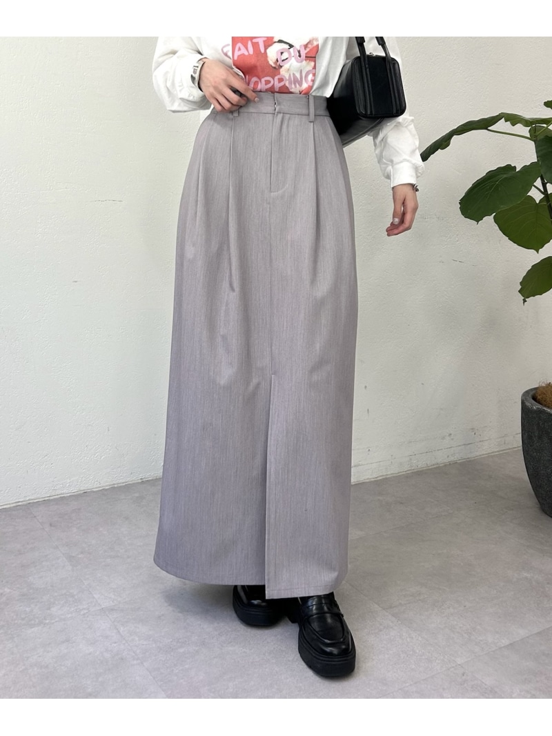 【楽天市場】【SALE／64%OFF】【mystic】スリットIラインスカート PAL GROUP OUTLET パル グループ アウトレット スカート ロング・マキシスカート グレー【RBA ...