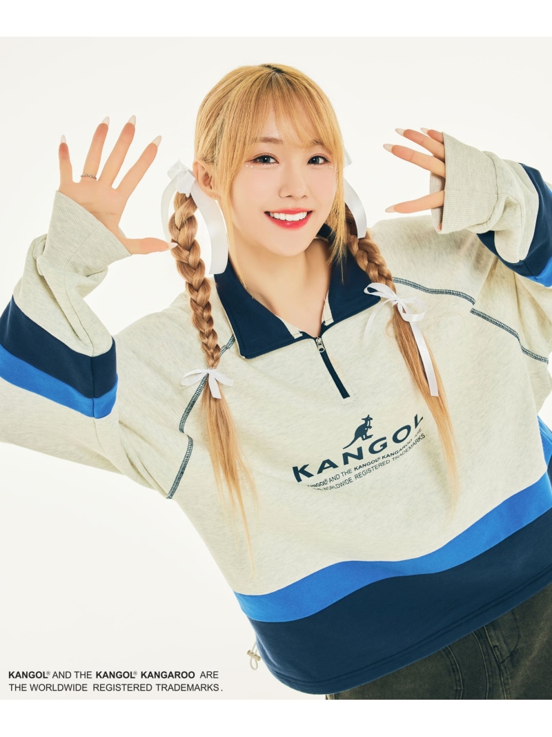 【楽天市場】【SALE／61%OFF】【Ciaopanic】【WOOAH×KANGOL】ハーフジップスウェット PAL GROUP ...