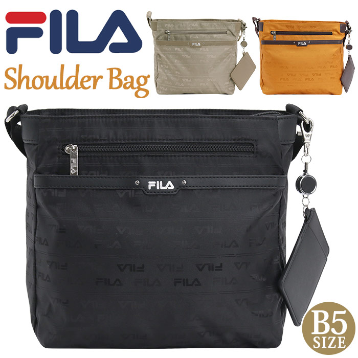 【楽天市場】フィラ FILA ショルダーバッグ レディース ショルダー 斜め掛け 斜め掛けバッグ 斜めがけバッグ カバン 大人 ブラック 黒 サブバッグ 総柄 上品 ミセス ママ 母 シニア ...