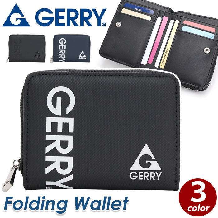 【楽天市場】GERRY 財布 ジェリー 二つ折り財布 折財布 折り財布 二つ折り お財布 サイフ メンズ ウォレット サブ財布 サブウォレット ...