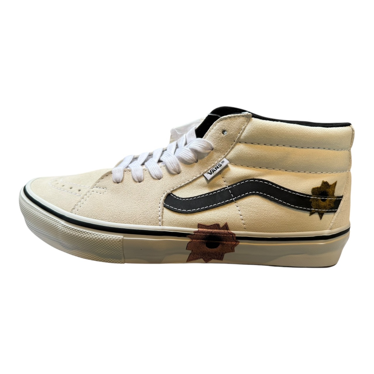 【楽天市場】【日本限定】Nate Lowman × Supreme × Vans Skate Grosso Mid "Bullet Hole ...
