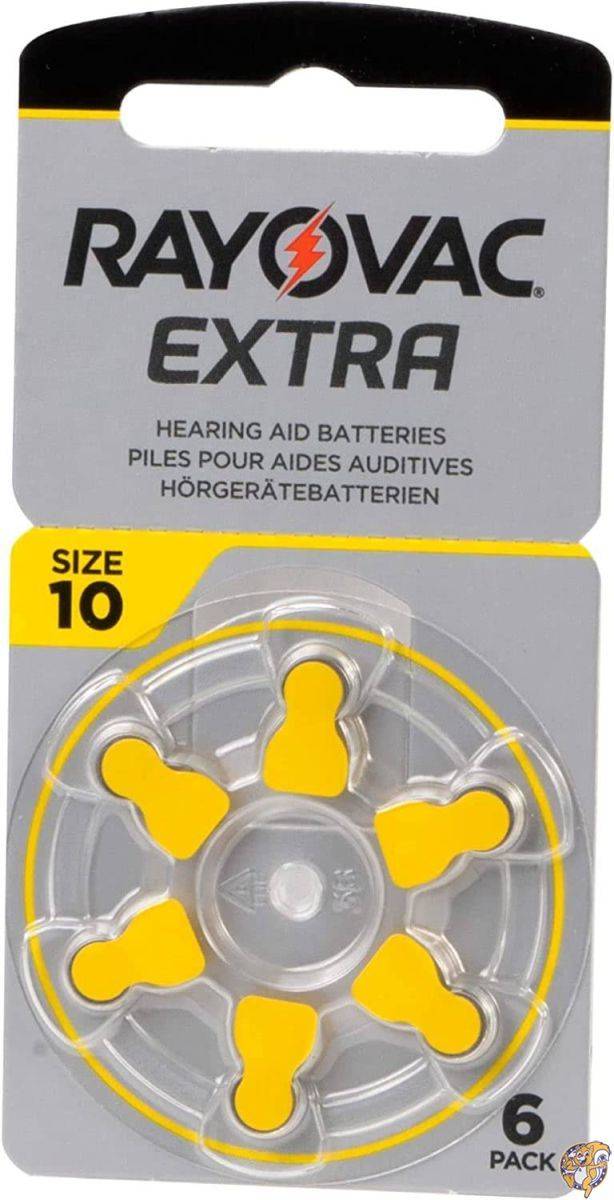 【楽天市場】Rayovac Extra Advanced PR536 レイオバック エキストラ・アドバンス サイズ10 補聴器用電池（60個入り）：パームスアメリカ