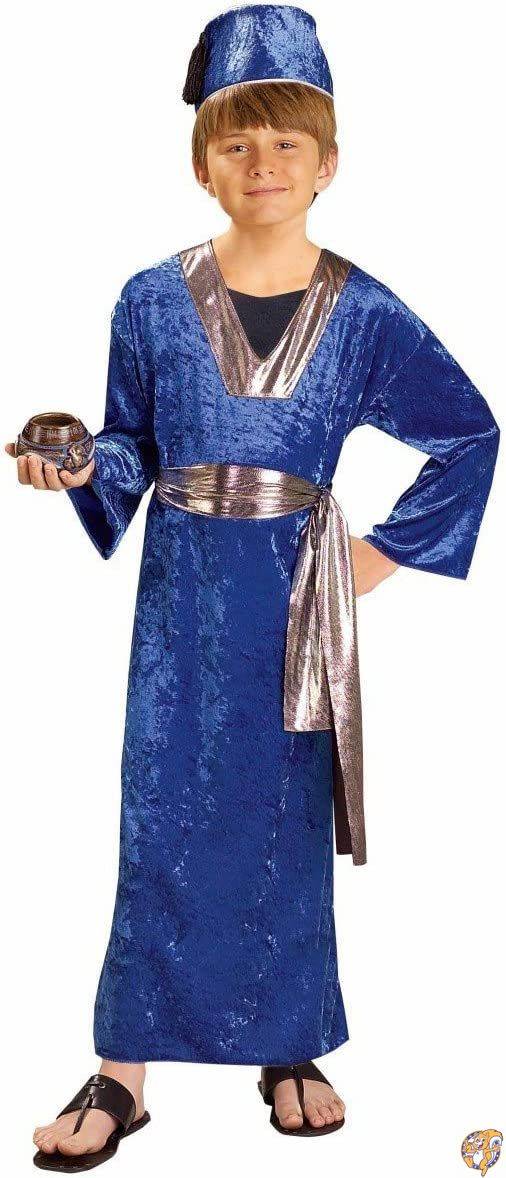 【楽天市場】Blue Wiseman Child Costume 青ワイズマンチャイルドコスチューム♪ハロウィン♪サイズ：Small 4-6 ...