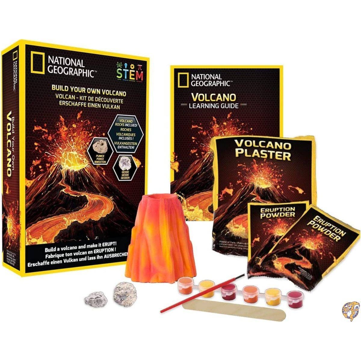 【楽天市場】National Geographic Volcano Science Kit - Build an Erupting with ...