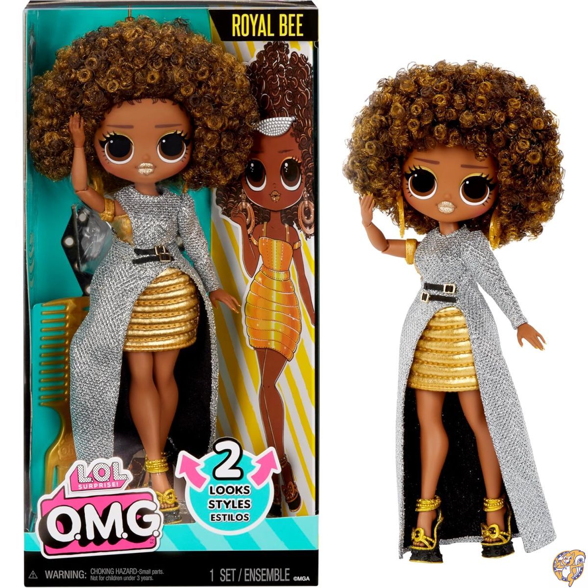 【楽天市場】【先着30名様!全品555円OFF】LOL Surprise OMG Royal Bee Fashion Doll with ...