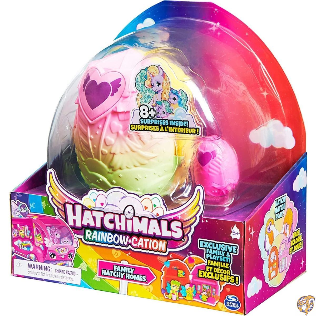 【楽天市場】【1000円クーポン先着30名様4日～】Hatchimals Mini Family Doll & Accessories：パーム ...